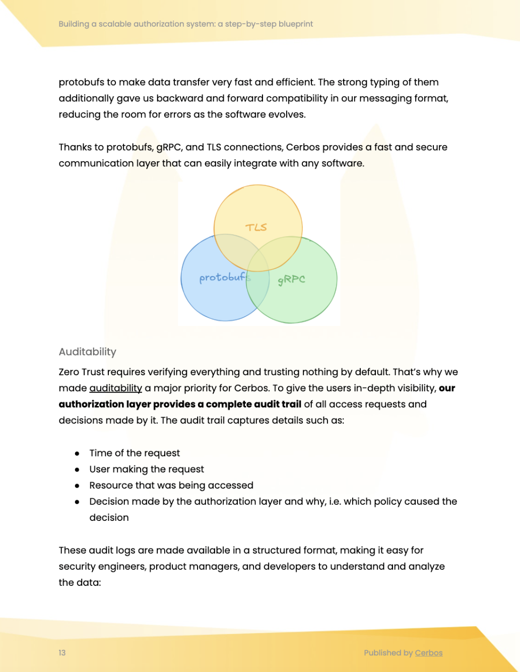 Building a scalable authorization system